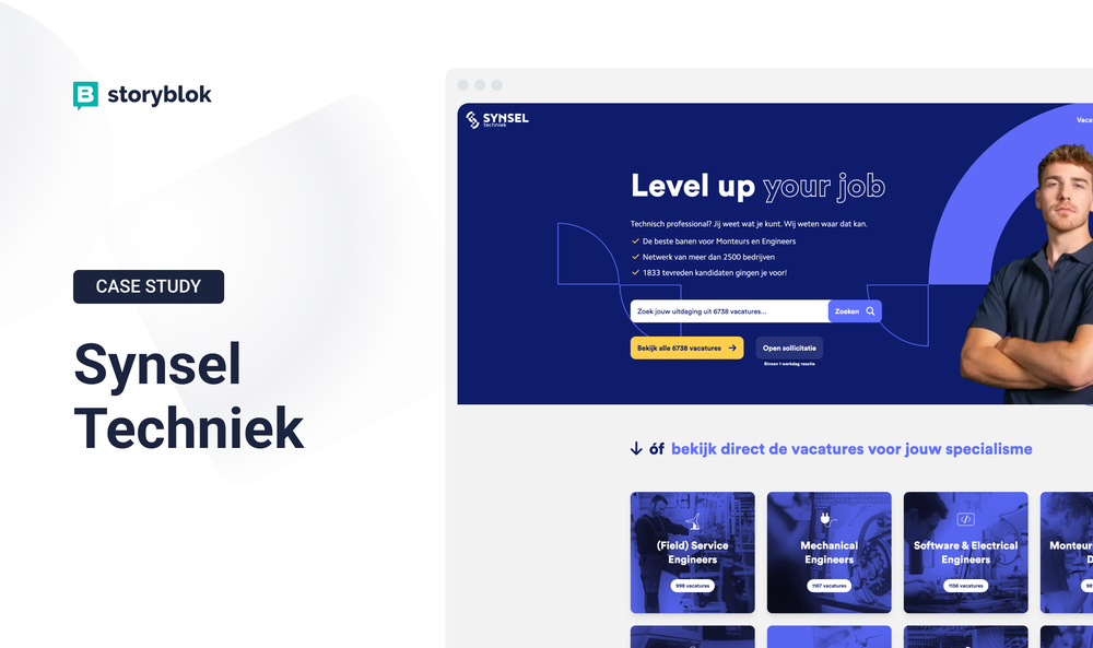 Synsel Techniek Case Study | Storyblok
