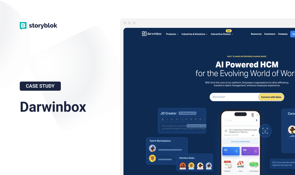 Darwinbox Case Study | Storyblok