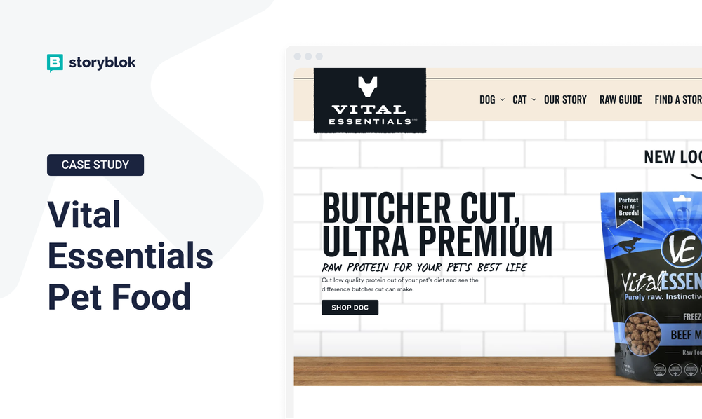 Vital Essentials Pet Food | Storyblok