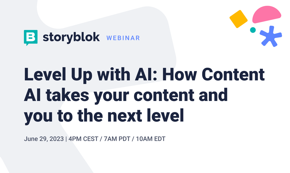 Level Up with AI: How Content AI takes your content and you to the next ...