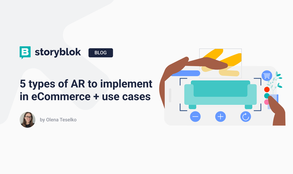 5 types of AR to implement in eCommerce + use cases | Storyblok