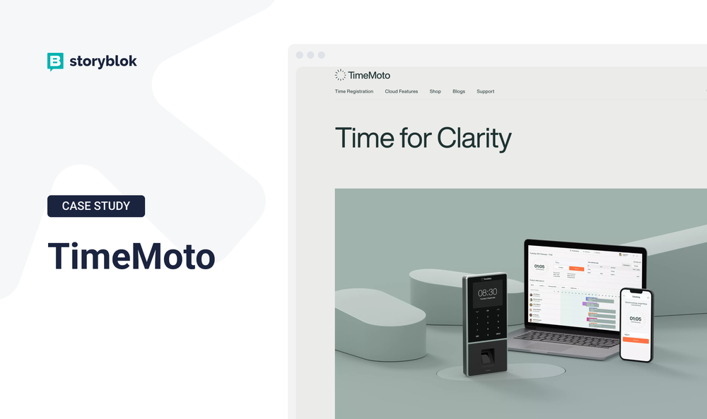 TimeMoto Case Study | Storyblok