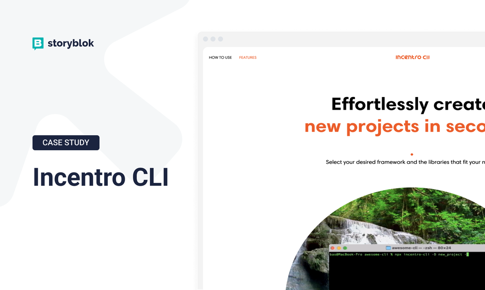 Incentro CLI | Storyblok