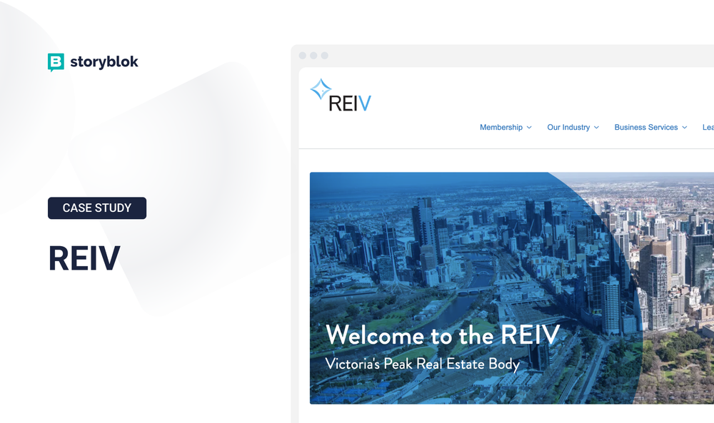 REIV Case Study | Storyblok