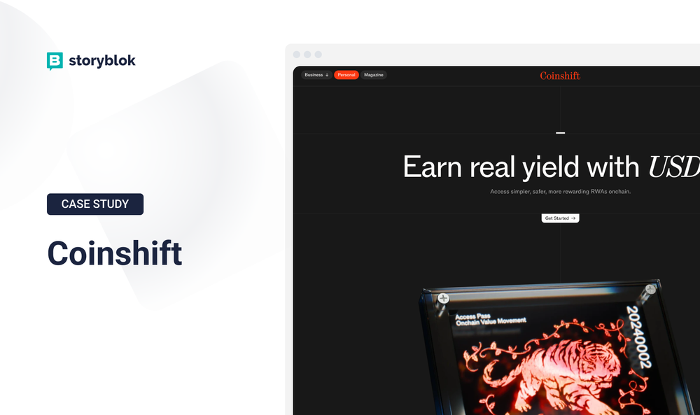 Coinshift Case Study | Storyblok