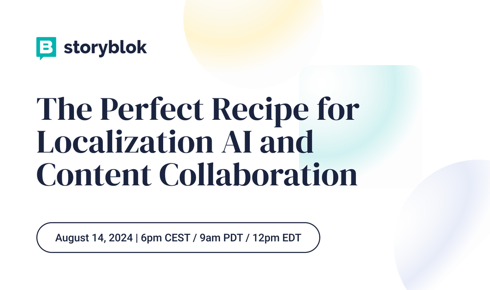The Perfect Recipe for Localization AI and Content Collaboration ...