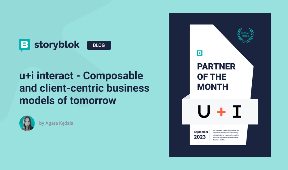 u+i interact - Composable and client-centric business models of ...