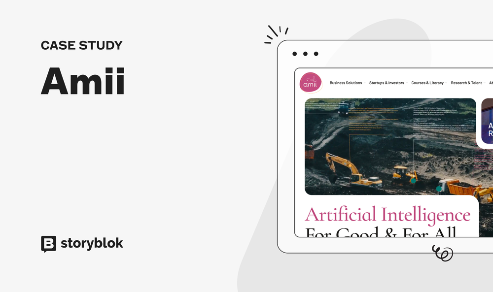 Amii Case Study | Storyblok