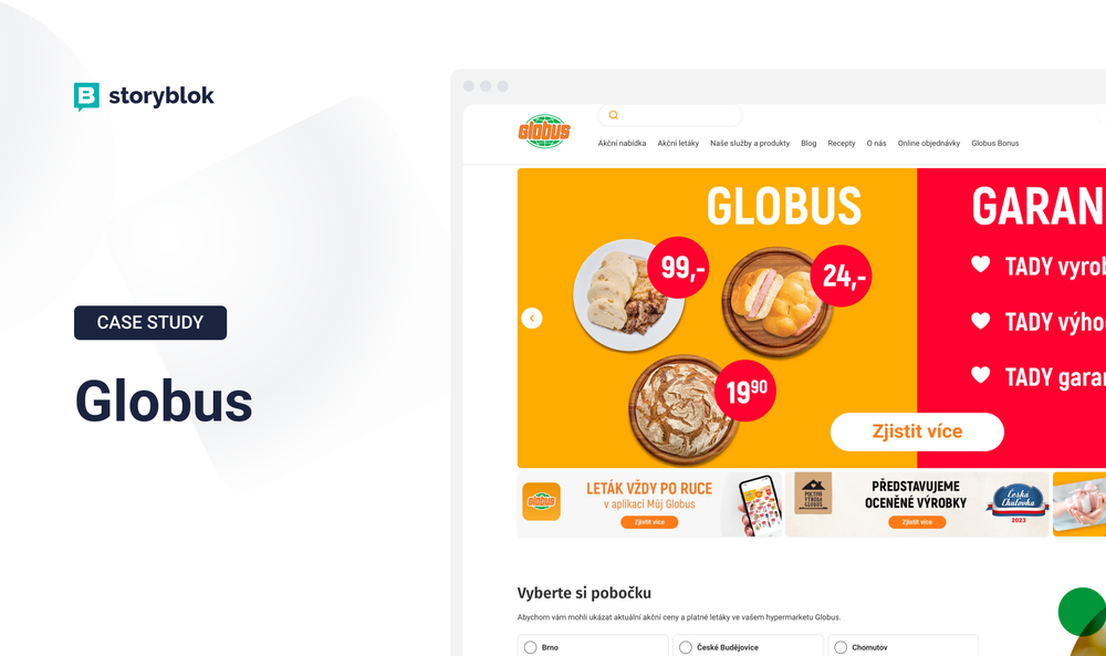 Globus Case Study | Storyblok