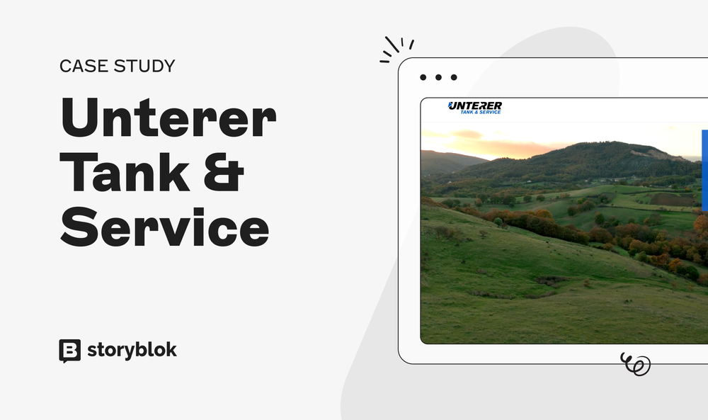 Unterer Tank & Service Case Study | Storyblok