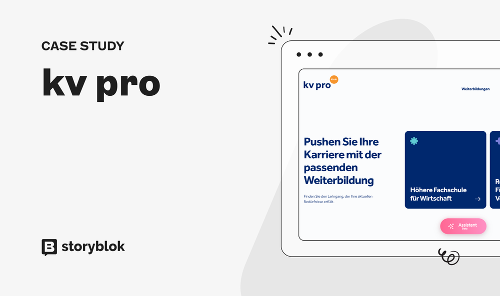 kv pro Case Study | Storyblok