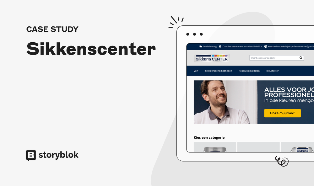 Sikkenscenter Case Study | Storyblok