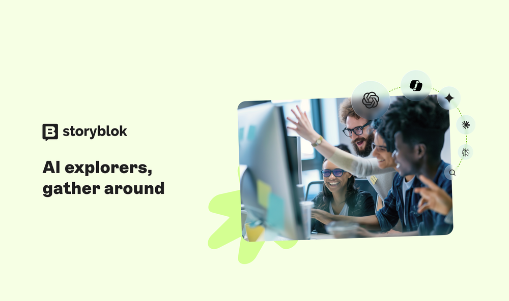 AI knowledge hub | Storyblok