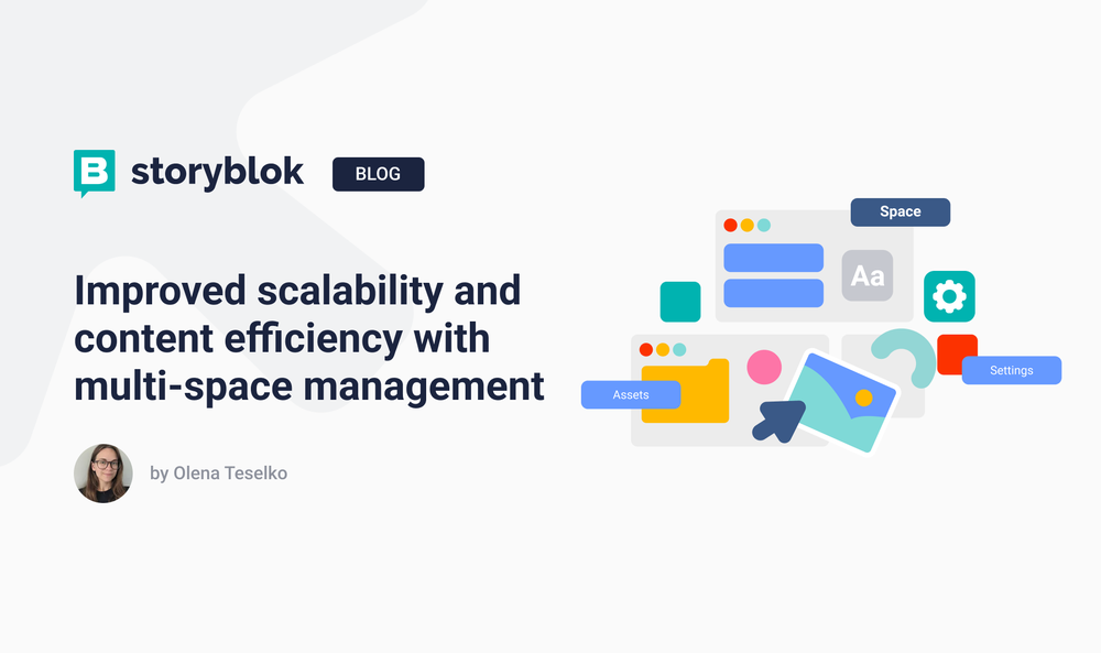 Improved scalability and content efficiency with multi-space management ...