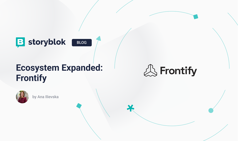 Ecosystem Expanded - Frontify | Storyblok