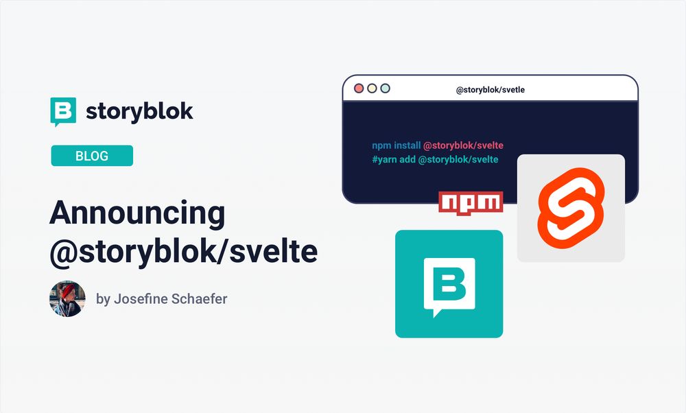 Announcing @storyblok/svelte | Storyblok