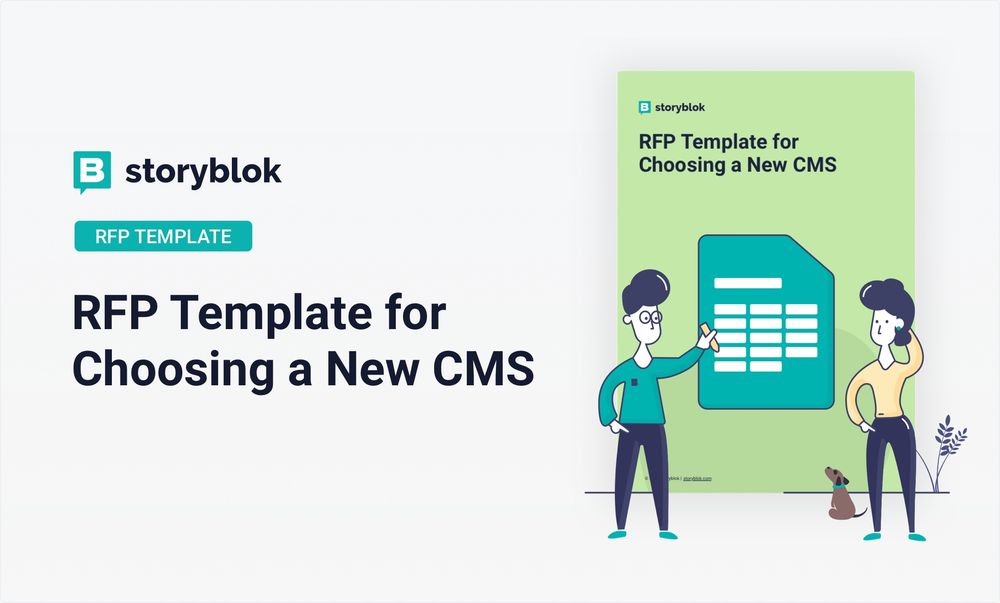 Free Whitepaper | RFP Template to Choose a CMS | Storyblok