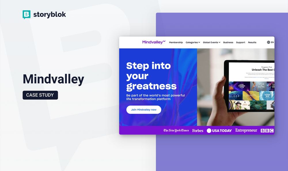 EdTech disruptor Mindvalley launches digital experiences on Storyblok's CMS to transform 20 ...