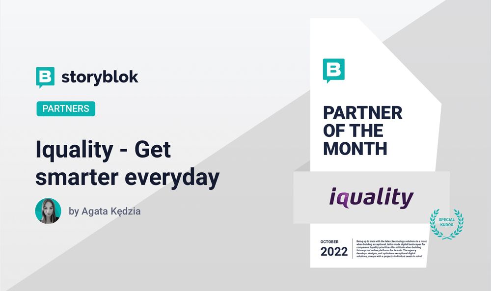 Iquality - Get smarter everyday | Storyblok