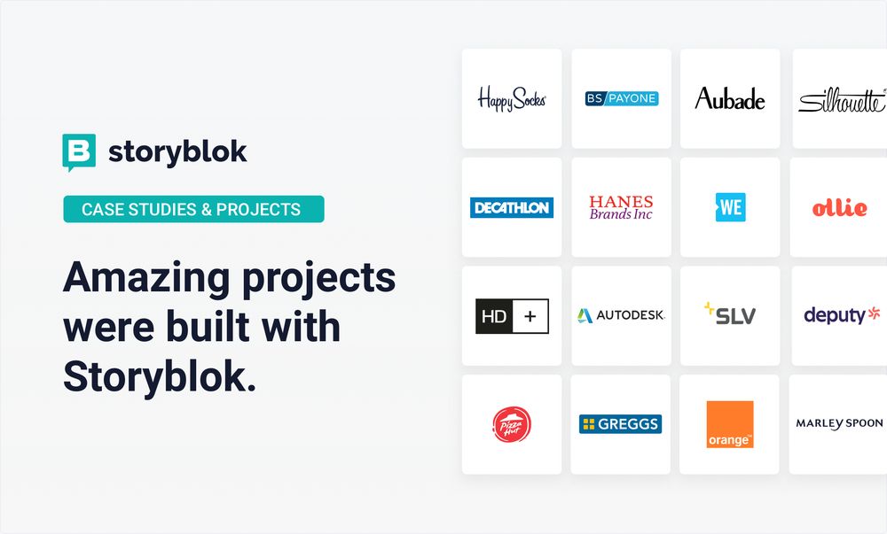 Case Studies | Storyblok
