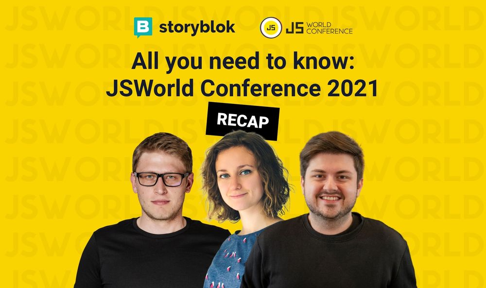 All you need to know: JSWorld Conference 2021 | Storyblok