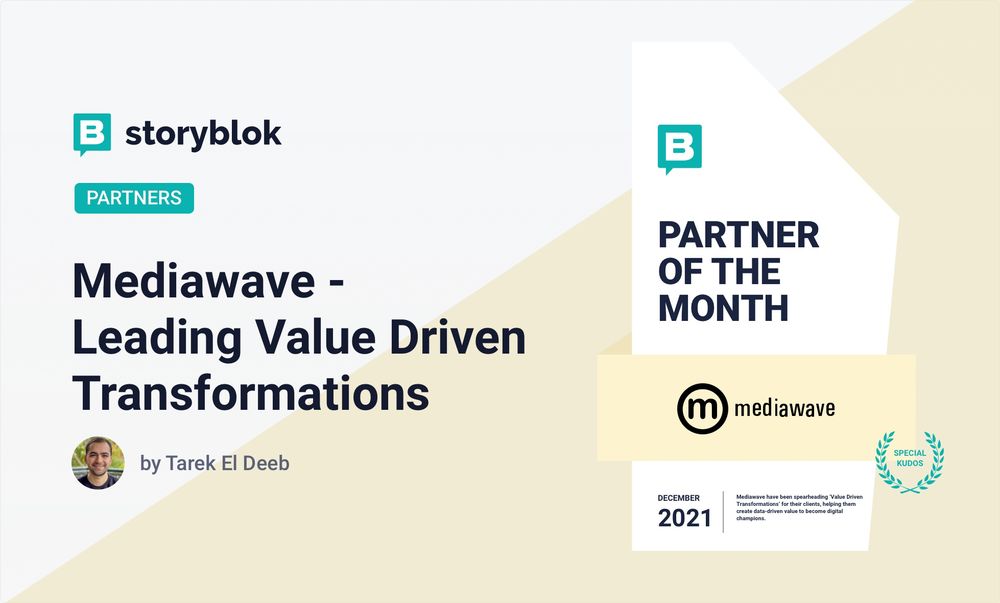 mediawave - Leading Value Driven Transformations | Storyblok
