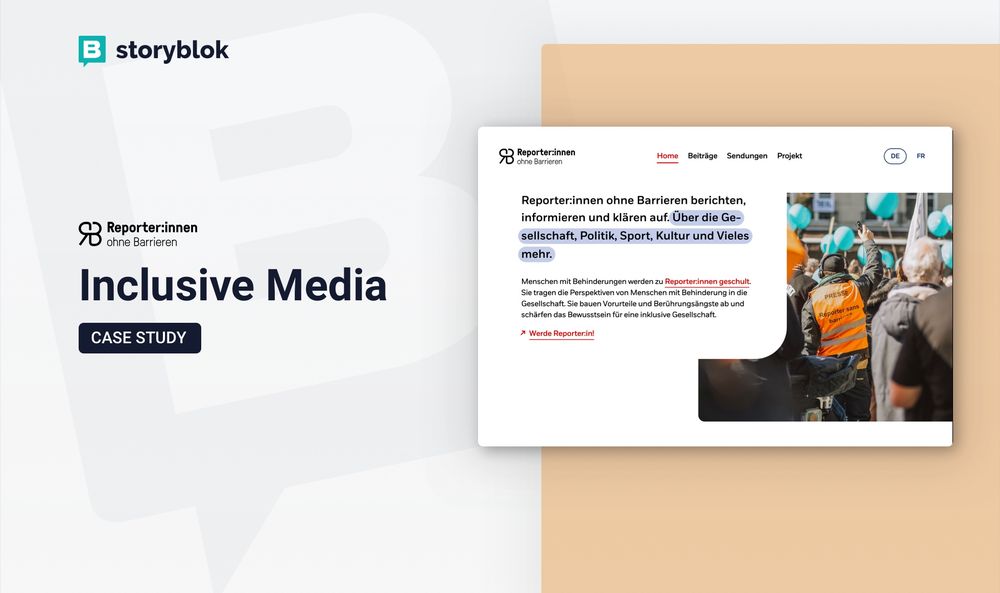 Inclusive Media | Storyblok