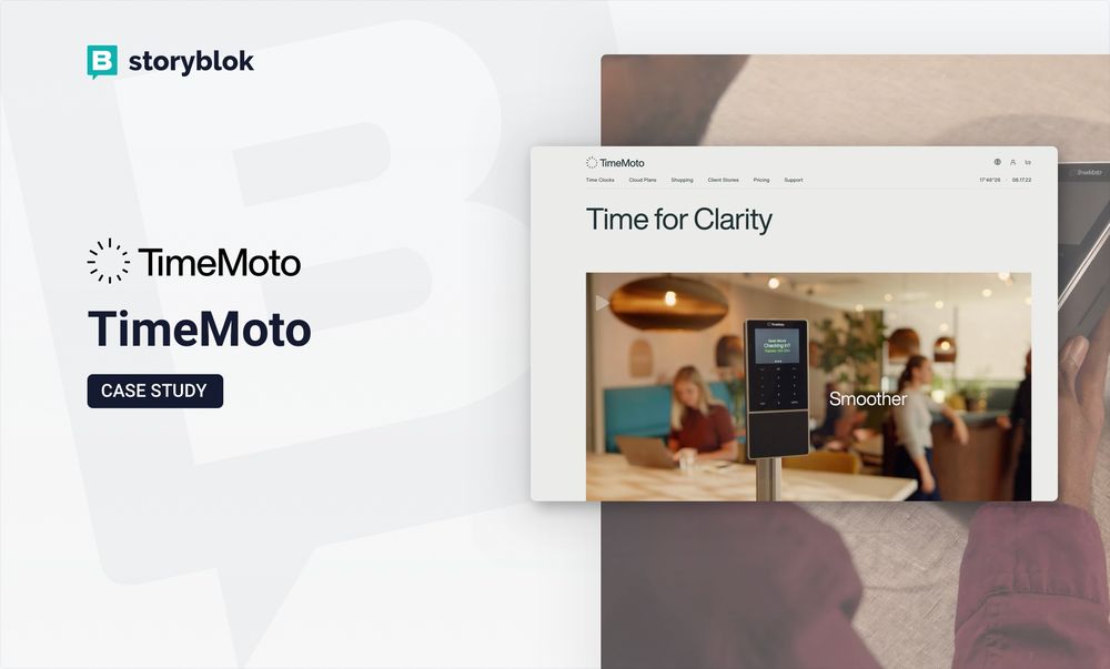 TimeMoto | Storyblok