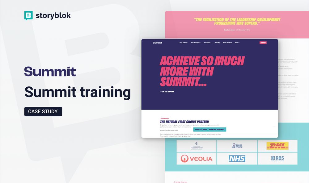 Summit Training | Storyblok
