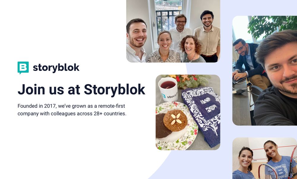 Work with us at Storyblok | Storyblok