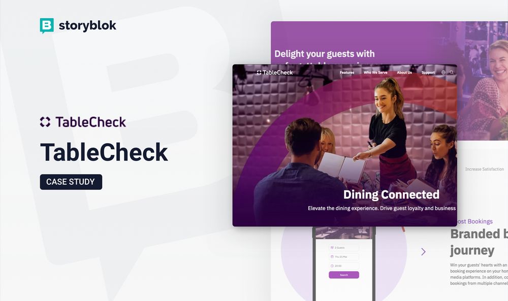 Case Study | TableCheck: Seamlessly customizing content for global audiences | Storyblok