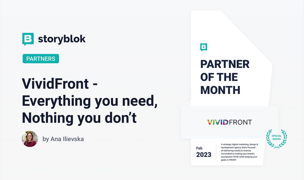 VividFront - Everything you need, Nothing you don’t | Storyblok