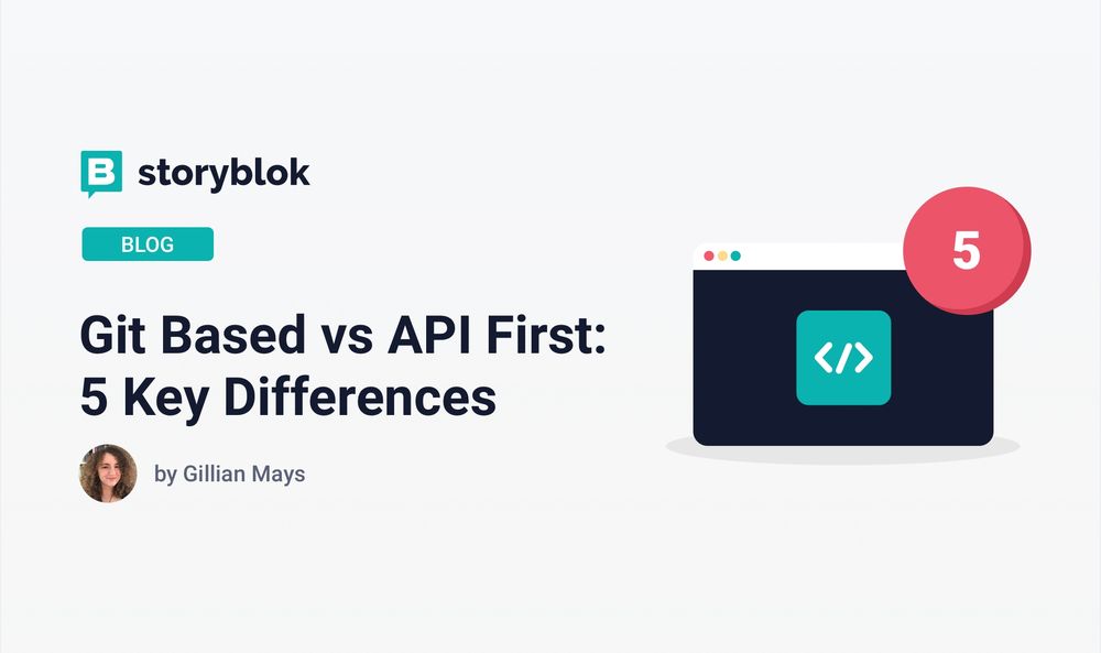 Git Based vs API First: 5 Key Differences | Storyblok