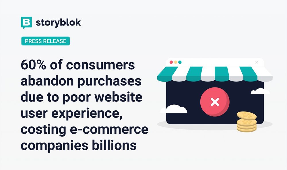 60% of consumers abandon purchases due to poor website user experience ...