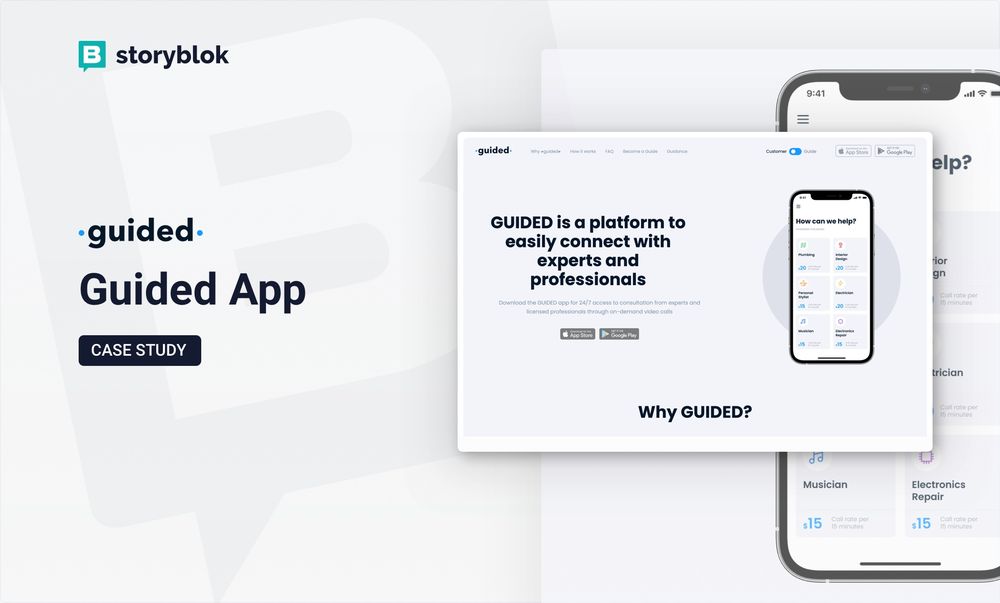 Guided App | Storyblok