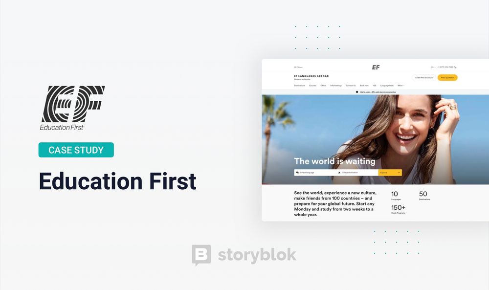 Education First | Storyblok