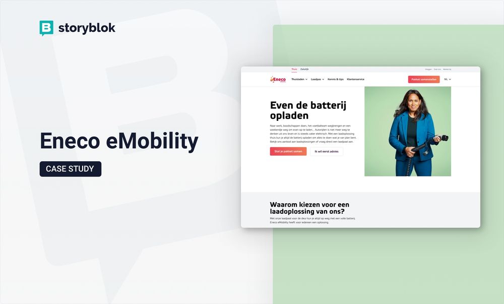 Eneco eMobility | Storyblok