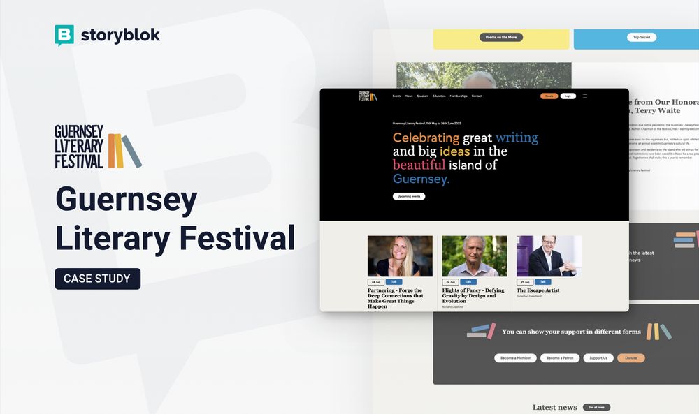 Guernsey Literary Festival | Storyblok
