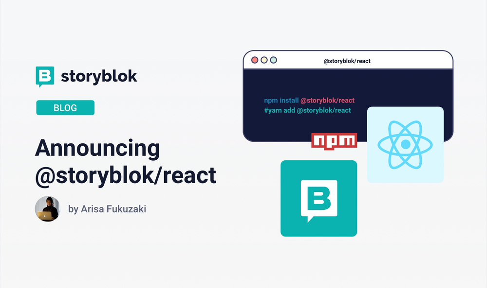 Announcing @storyblok/react | Storyblok