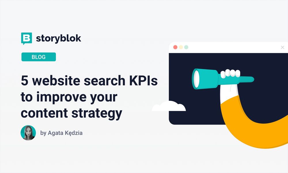 5 website search KPIs to improve your content strategy | Storyblok