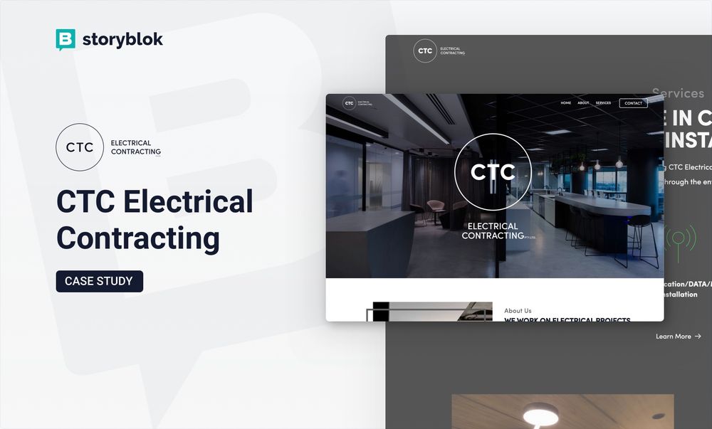 CTC Electrical Contracting | Storyblok