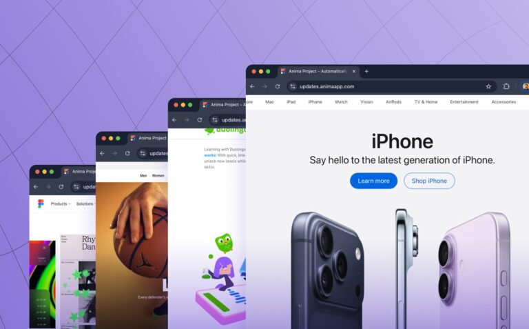 Anima: Clone any Website