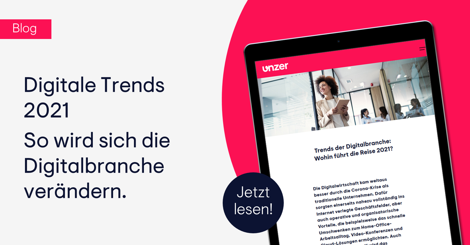 Digital Trends 2021 – Changes coming to the digital sector - Unzer