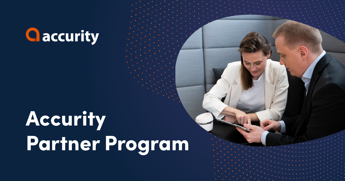 Become a Partner | Accurity Data Intelligence Platform