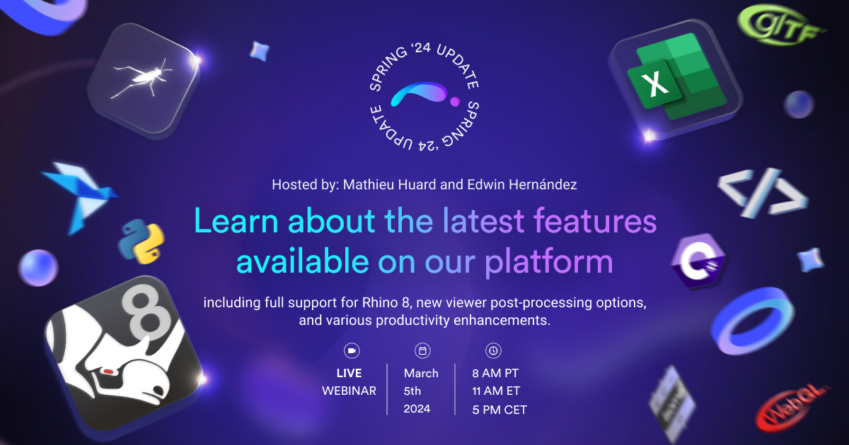 ShapeDiver Spring '24 Update | Live Webinar