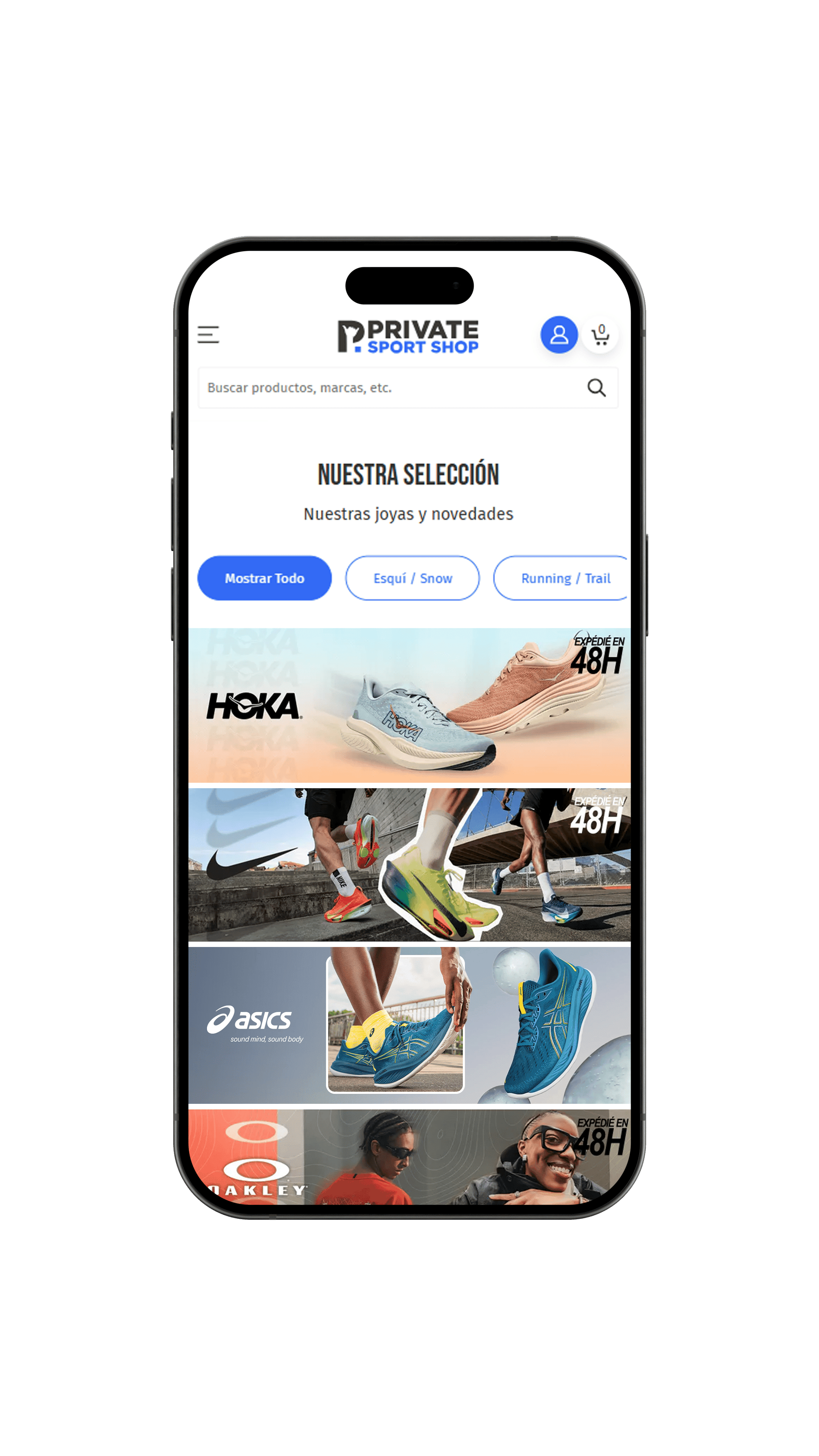 Private Sport Shop, la web de ventas privadas de deporte - Private ...
