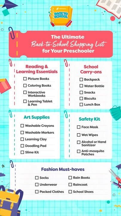 The Ultimate Back-To-School Shopping List