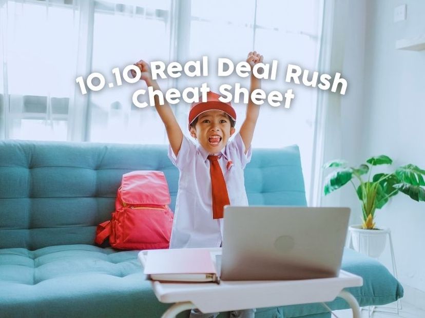 10.10 Real Deal Rush Cheat Sheet!