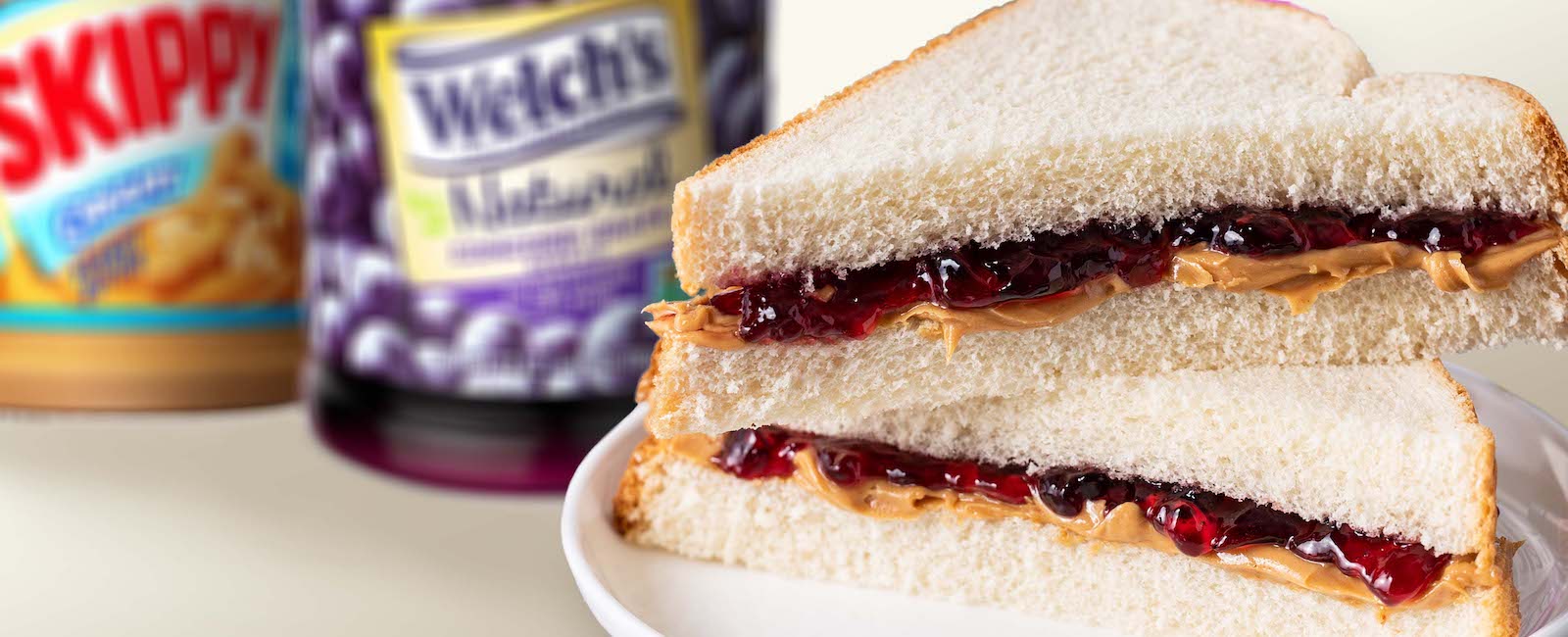 The Classic Peanut Butter And Jelly Sandwich Welch s