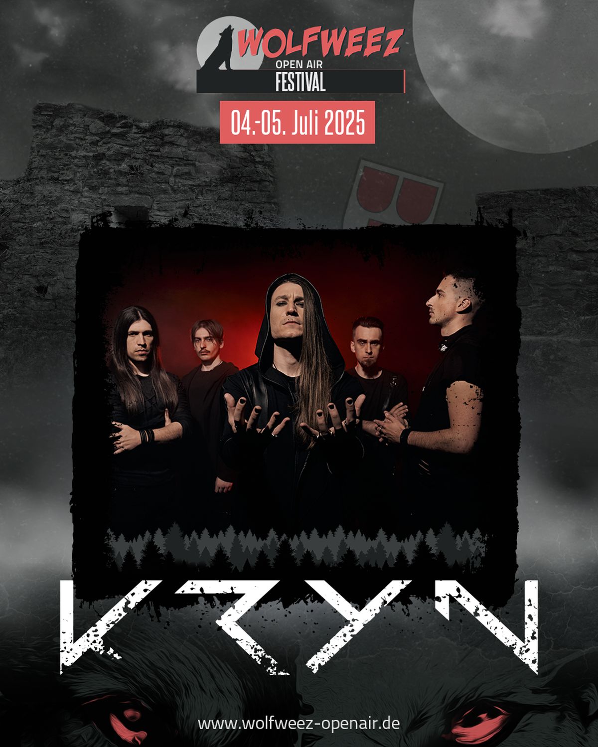 Line-up 2025: Kryn | News - Wolfweez Openair Festival